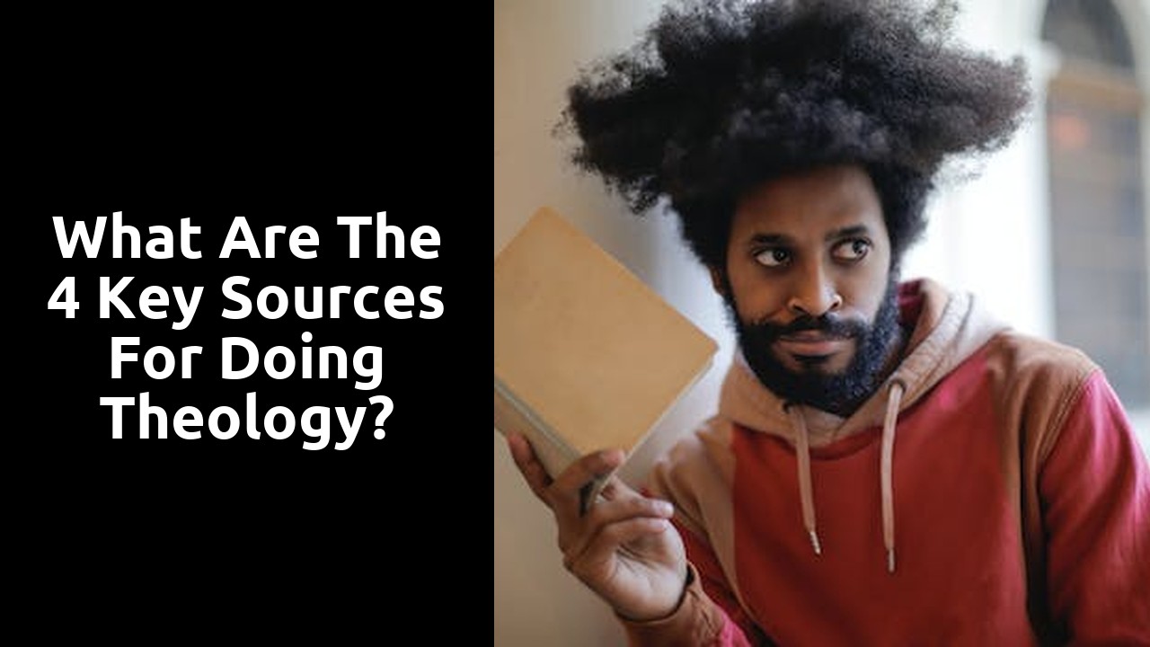 What Are The 4 Key Sources For Doing Theology? | Ministry Answers
