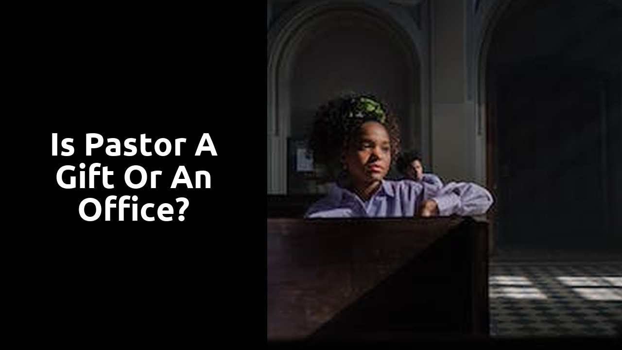 Is Pastor A Gift Or An Office? | Ministry Answers