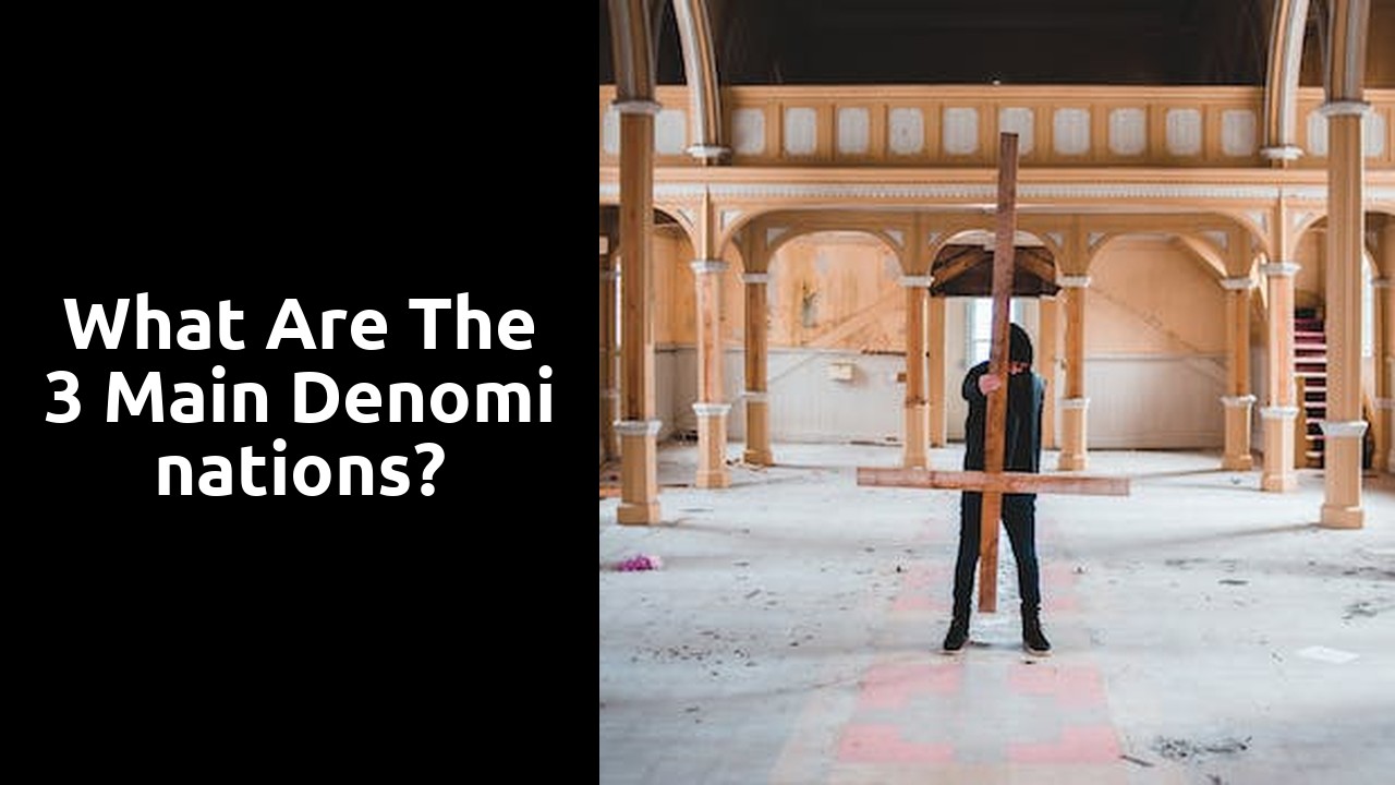 What Are The 3 Main Denominations? | Ministry Answers