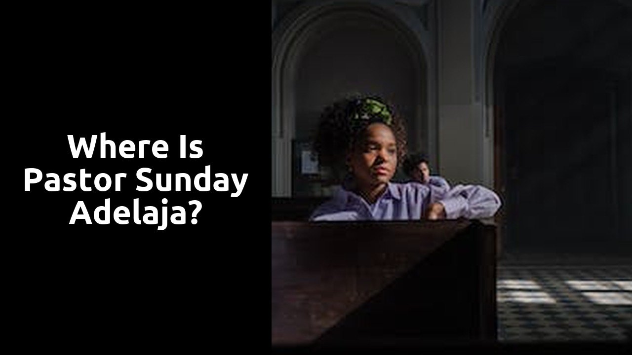 Where Is Pastor Sunday Adelaja? | Ministry Answers