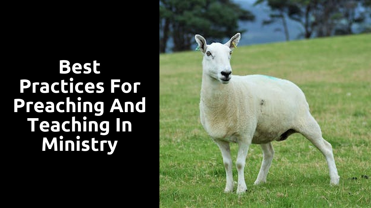 Best Practices For Preaching And Teaching In Ministry | Ministry Answers