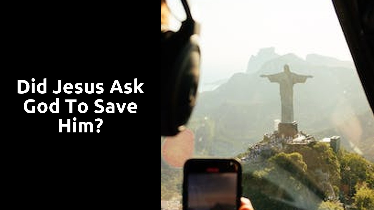 Did Jesus Ask God To Save Him? | Ministry Answers