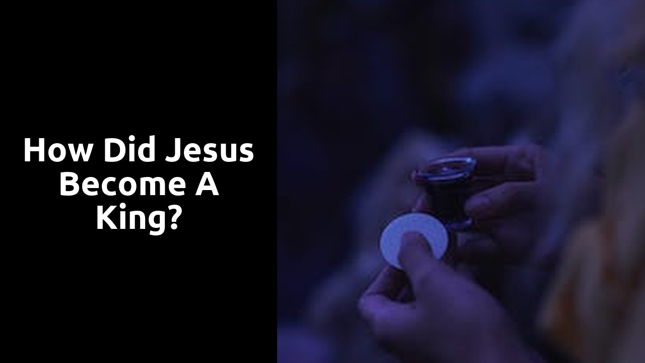 How Did Jesus Become A King? | Ministry Answers