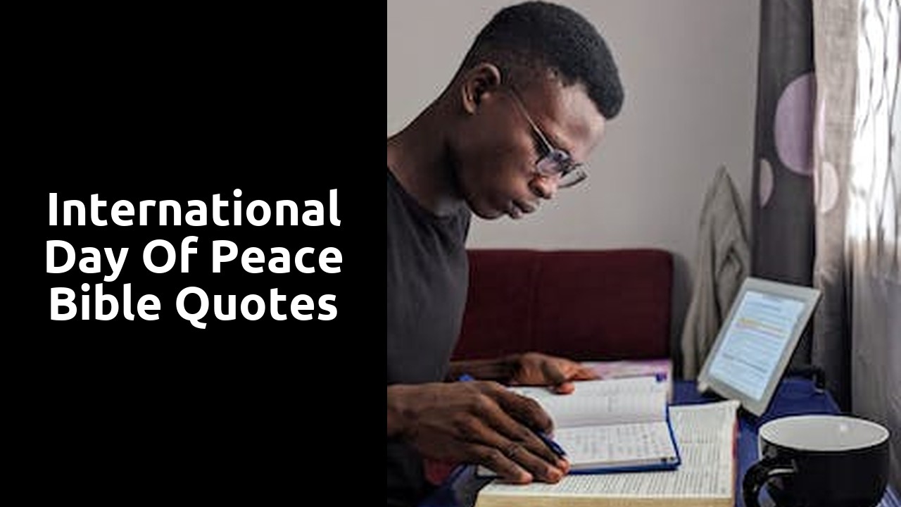 International Day Of Peace Bible Quotes | Ministry Answers
