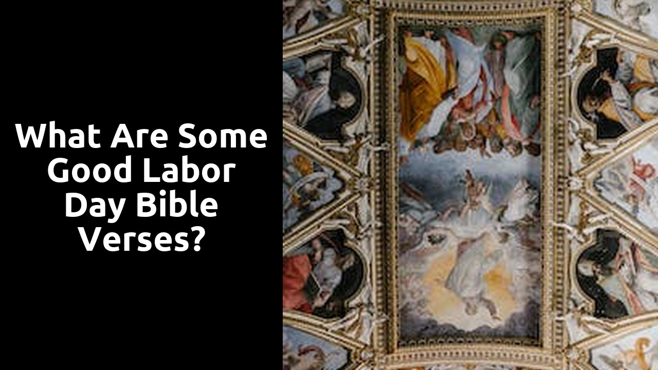 What Are Some Good Labor Day Bible Verses? | Ministry Answers