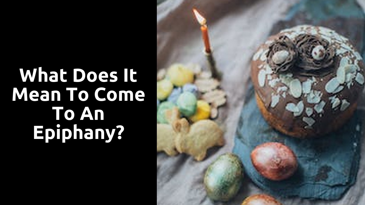 What Does It Mean To Come To An Epiphany? | Ministry Answers