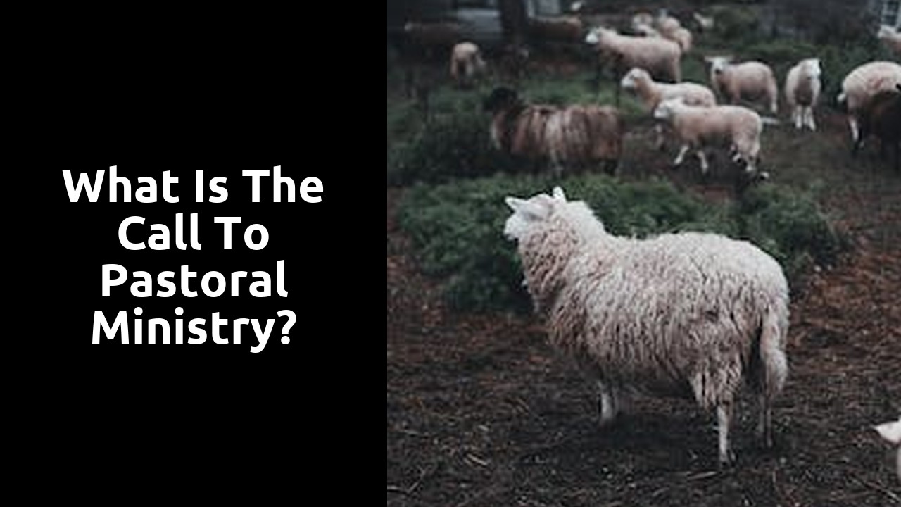 What Is The Call To Pastoral Ministry? | Ministry Answers