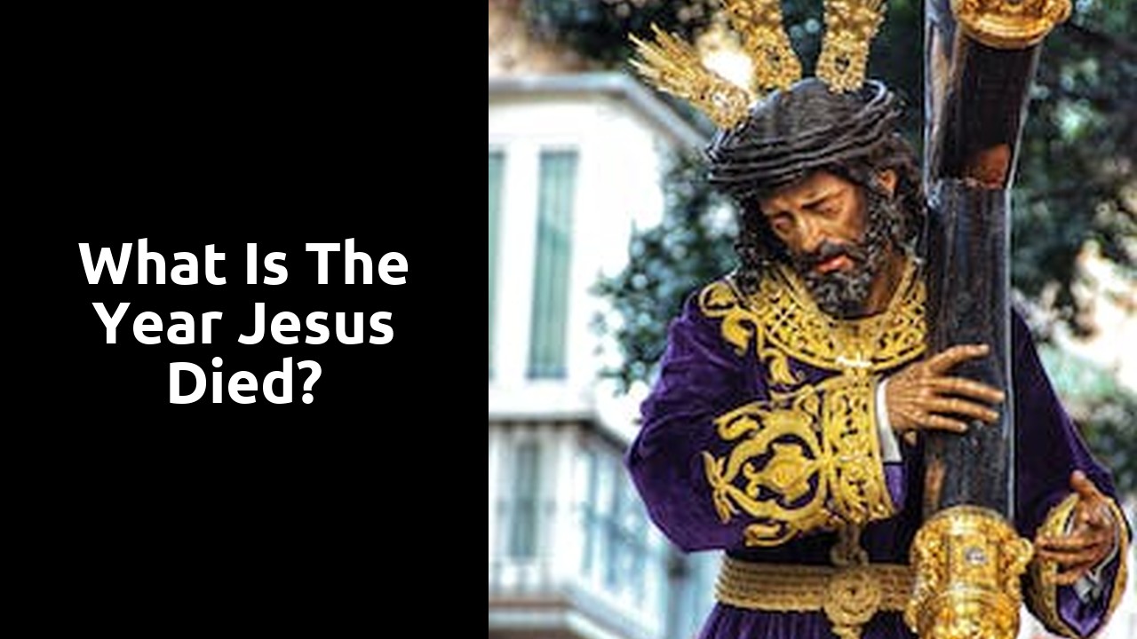 What Is The Year Jesus Died? | Ministry Answers
