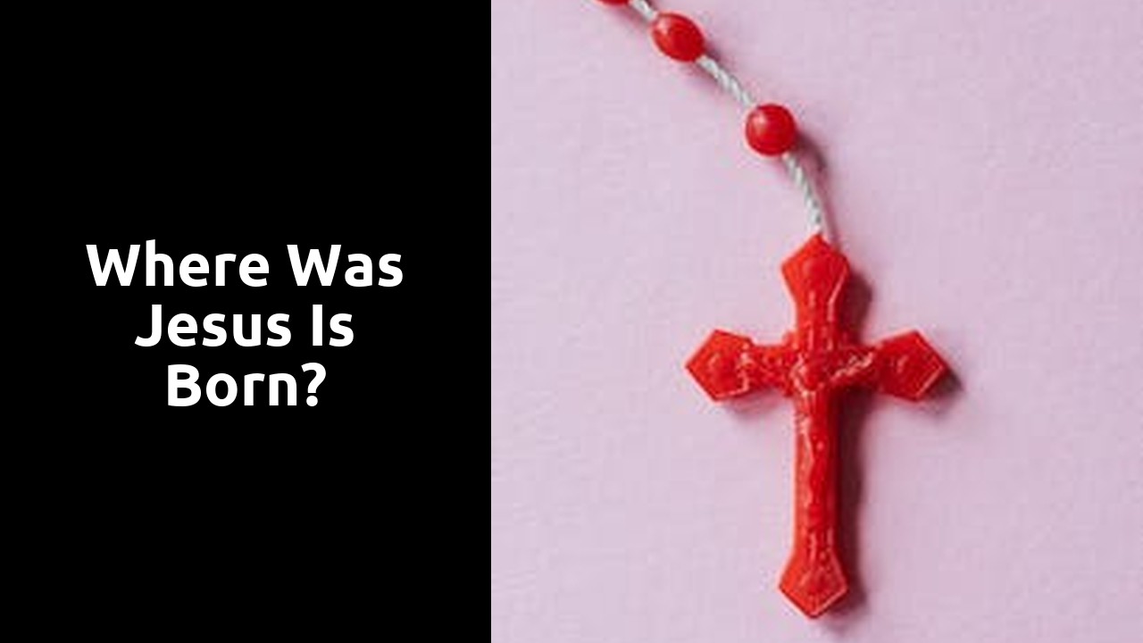 Where Was Jesus Is Born? | Ministry Answers