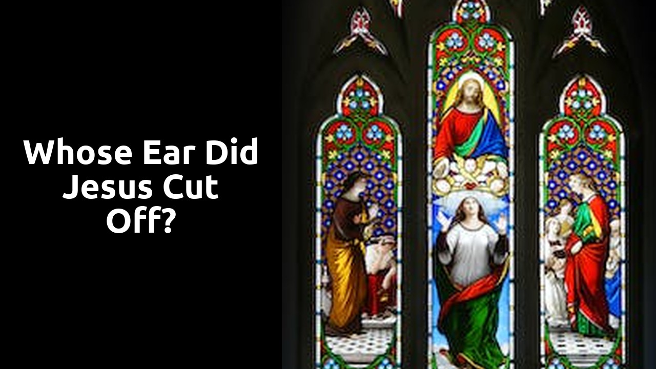 Whose Ear Did Jesus Cut Off? | Ministry Answers