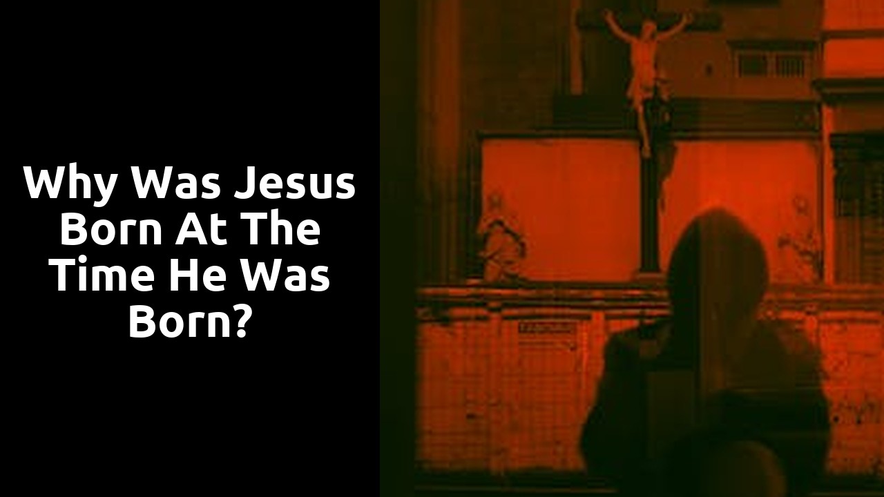 Why Was Jesus Born At The Time He Was Born? | Ministry Answers