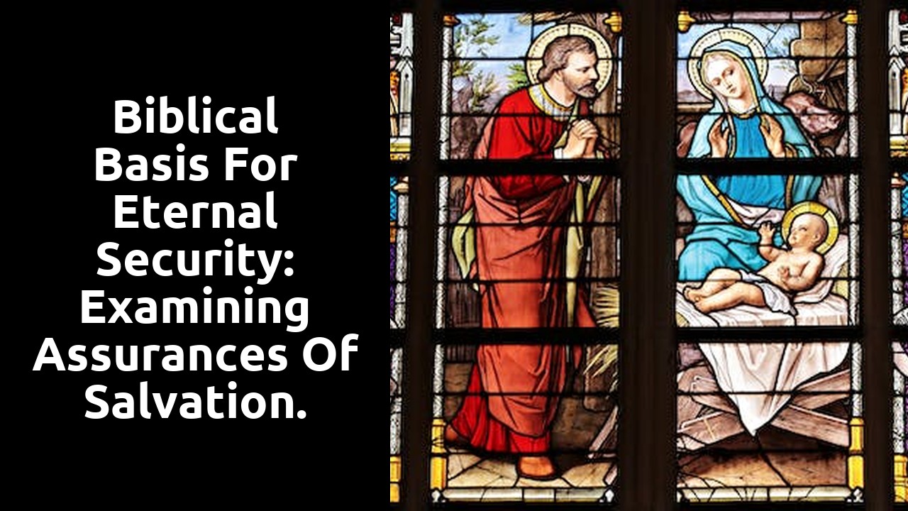 Biblical Basis For Eternal Security: Examining Assurances Of Salvation ...