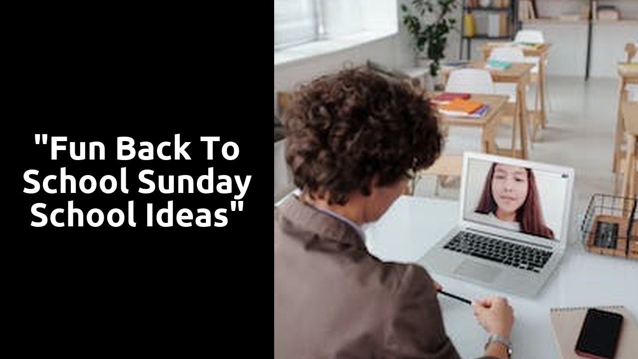 "Fun Back To School Sunday School Ideas" | Ministry Answers