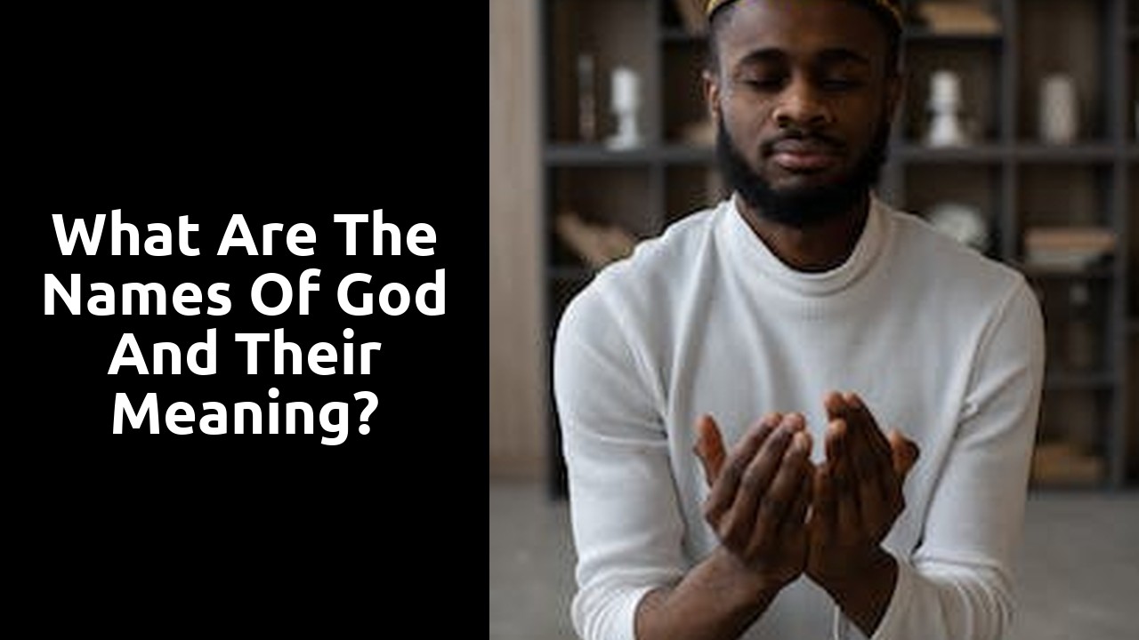 What Are The Names Of God And Their Meaning? | Ministry Answers