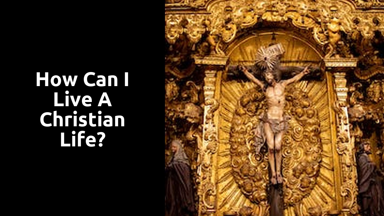 How Can I Live A Christian Life? | Ministry Answers