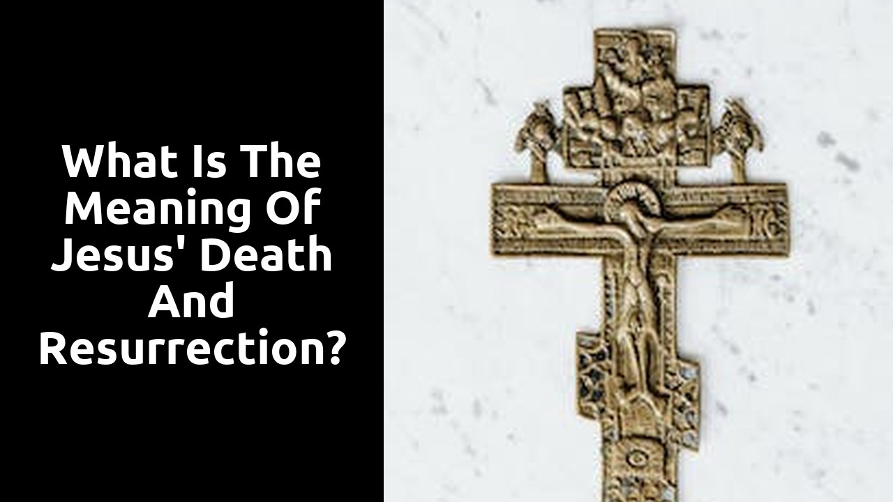 What Is The Meaning Of Jesus' Death And Resurrection? | Ministry Answers
