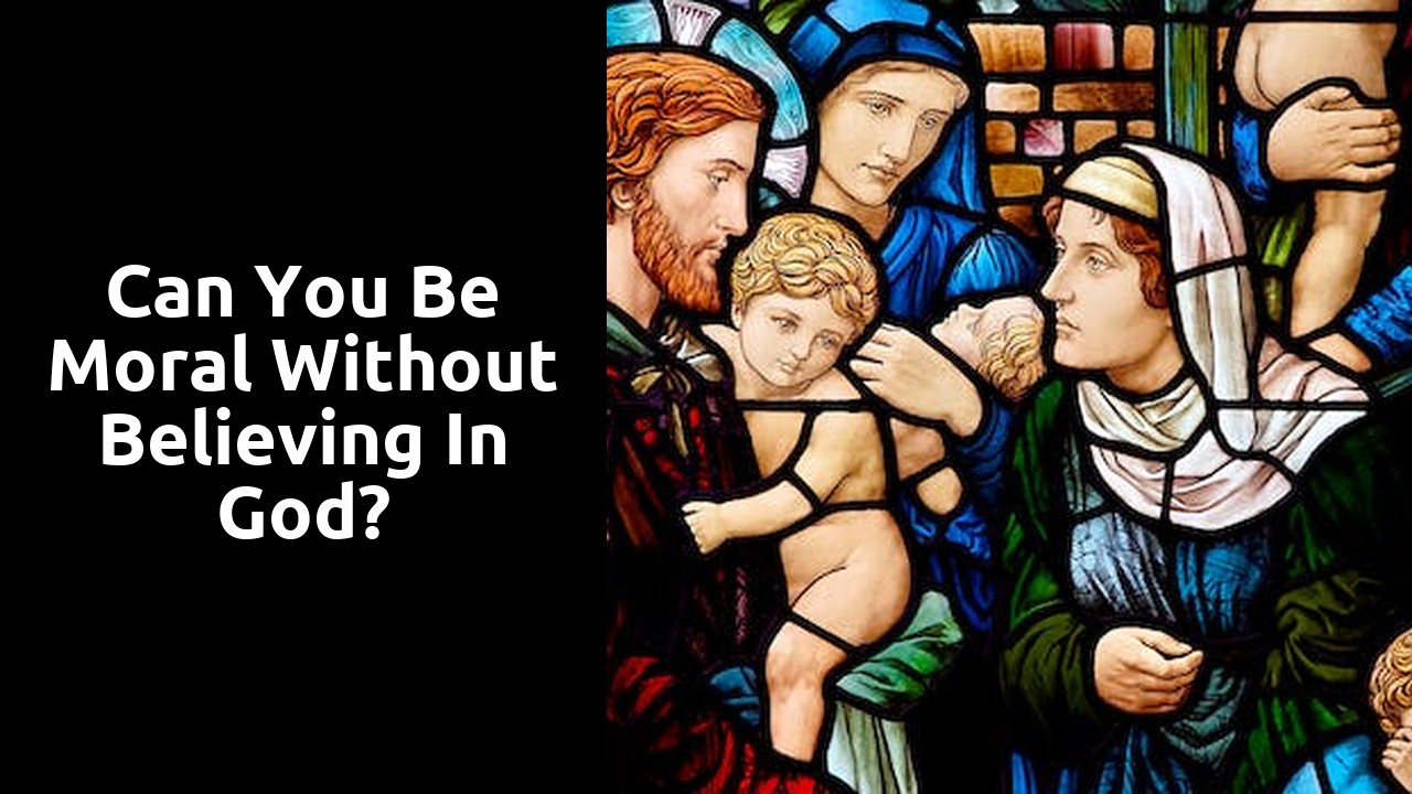 Can You Be Moral Without Believing In God? | Ministry Answers