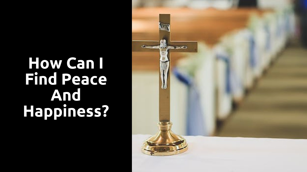 How Can I Find Peace And Happiness? | Ministry Answers