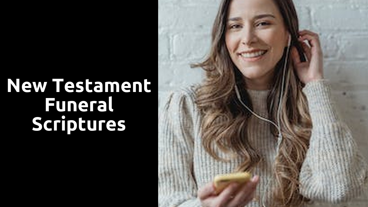 New Testament Funeral Scriptures | Ministry Answers