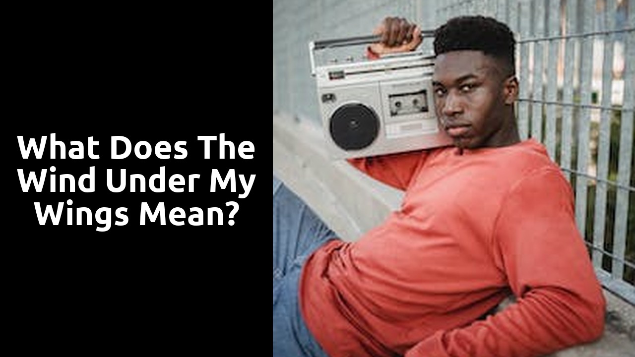 What Does The Wind Under My Wings Mean? | Ministry Answers